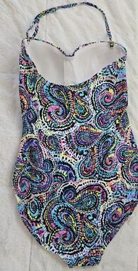 Anne Cole | Swim | Anne Cole Multicolor Paisley Onepiece Swimsuit Size ...